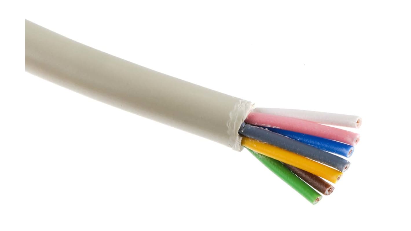 0028507 | Lapp Multicore Data Cable, 0.5 mm², 7 Cores, 20 AWG ...