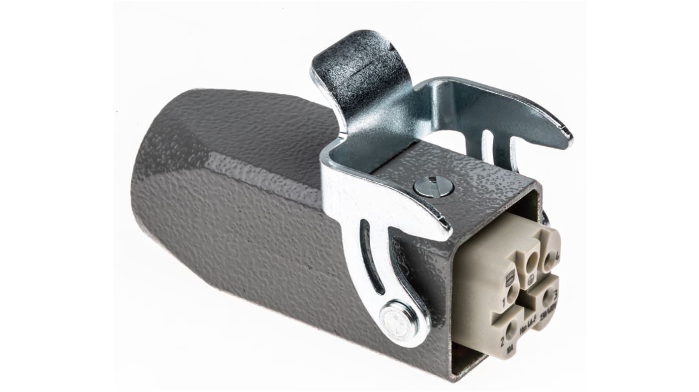 09200042711+19200031750 | HARTING Connector Set, 4 Way, 10.0A, Female ...