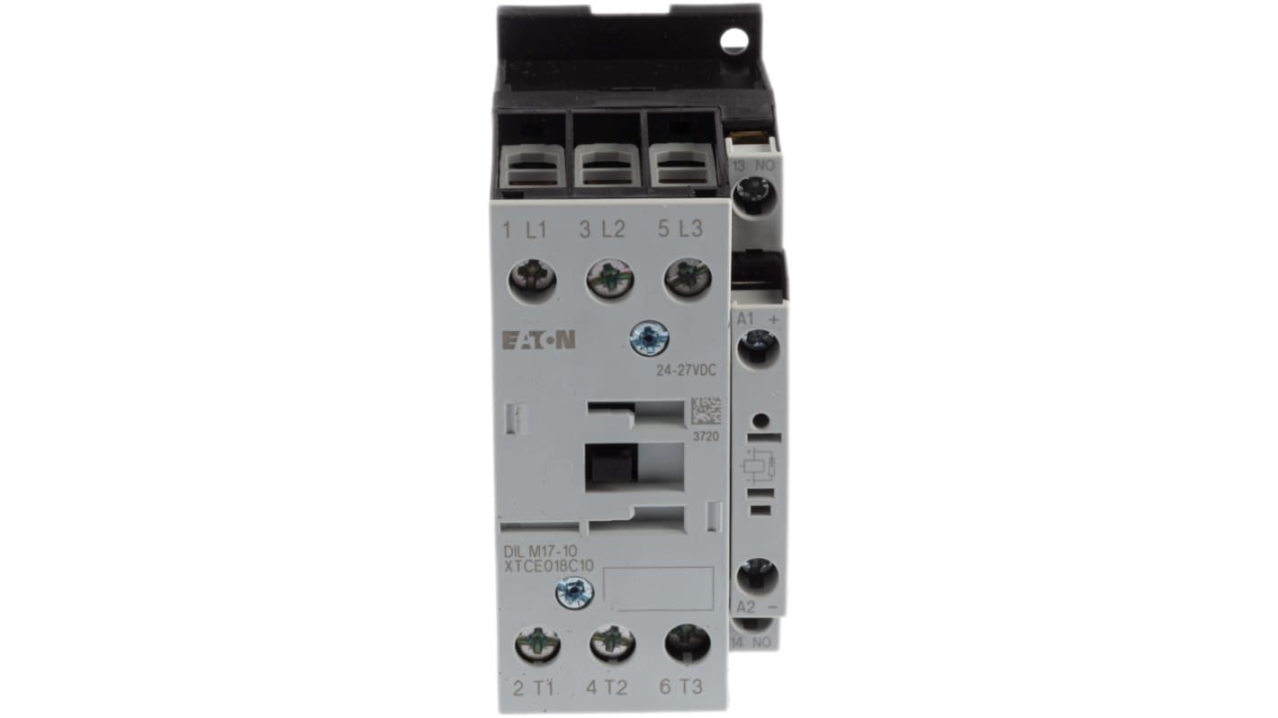 277018 DILM17-10(RDC24) | Eaton Contactor, 24 V dc Coil, 3-Pole, 17 A ...