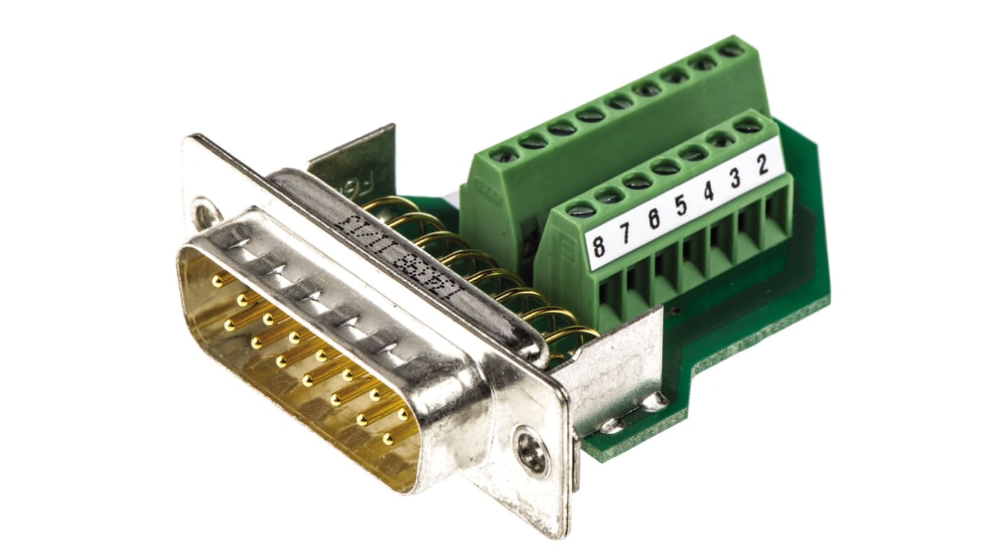 1688078 | Phoenix Contact VS-15-ST-DSUB/16-MPT-0.5 15 Way Panel Mount D ...