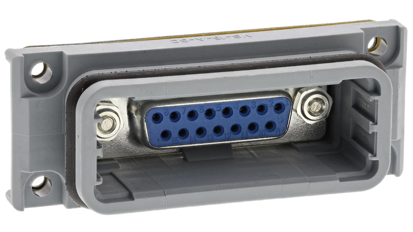 1689718 | Phoenix Contact D Sub Adapter Female 15 Way D-Sub to Female ...