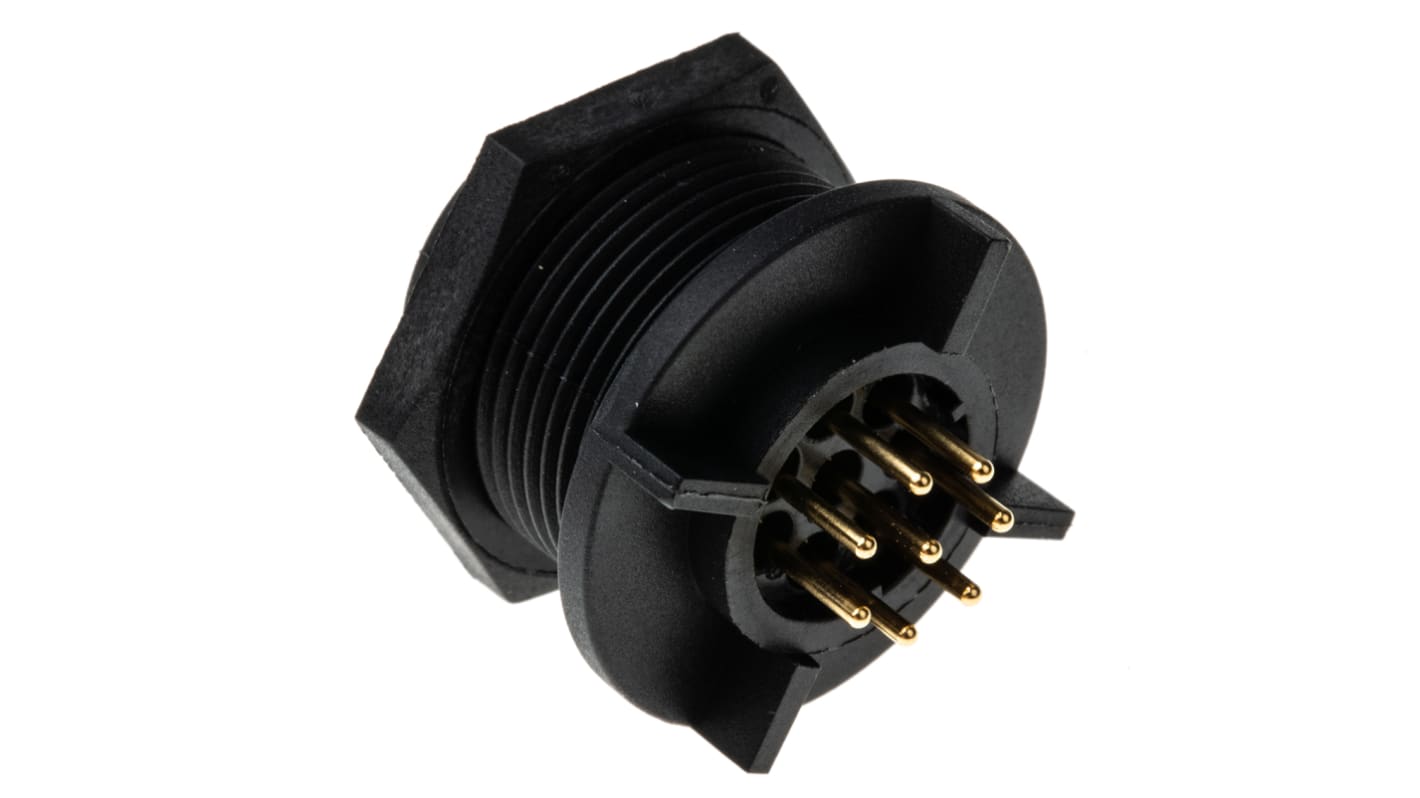 PX0413/08S/PC | Bulgin Circular Connector, 8 Contacts, PCB Mount ...