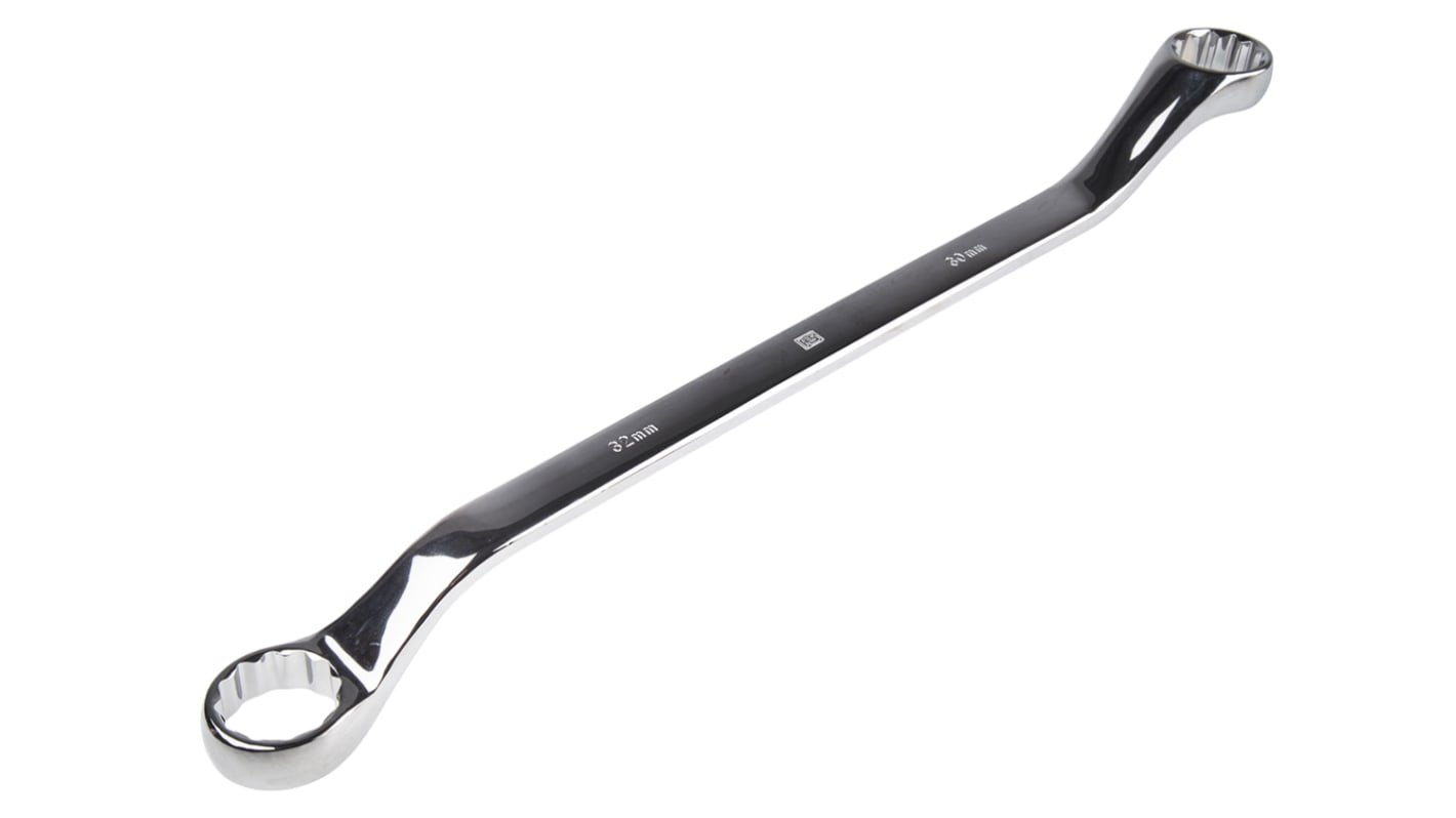 RS PRO Offset Ring Spanner, 30mm, Metric, Double Ended | RS