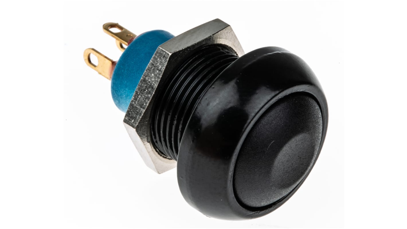 IPR5SAD2 | APEM Push Button Switch, Momentary, Panel Mount, 12.9mm ...