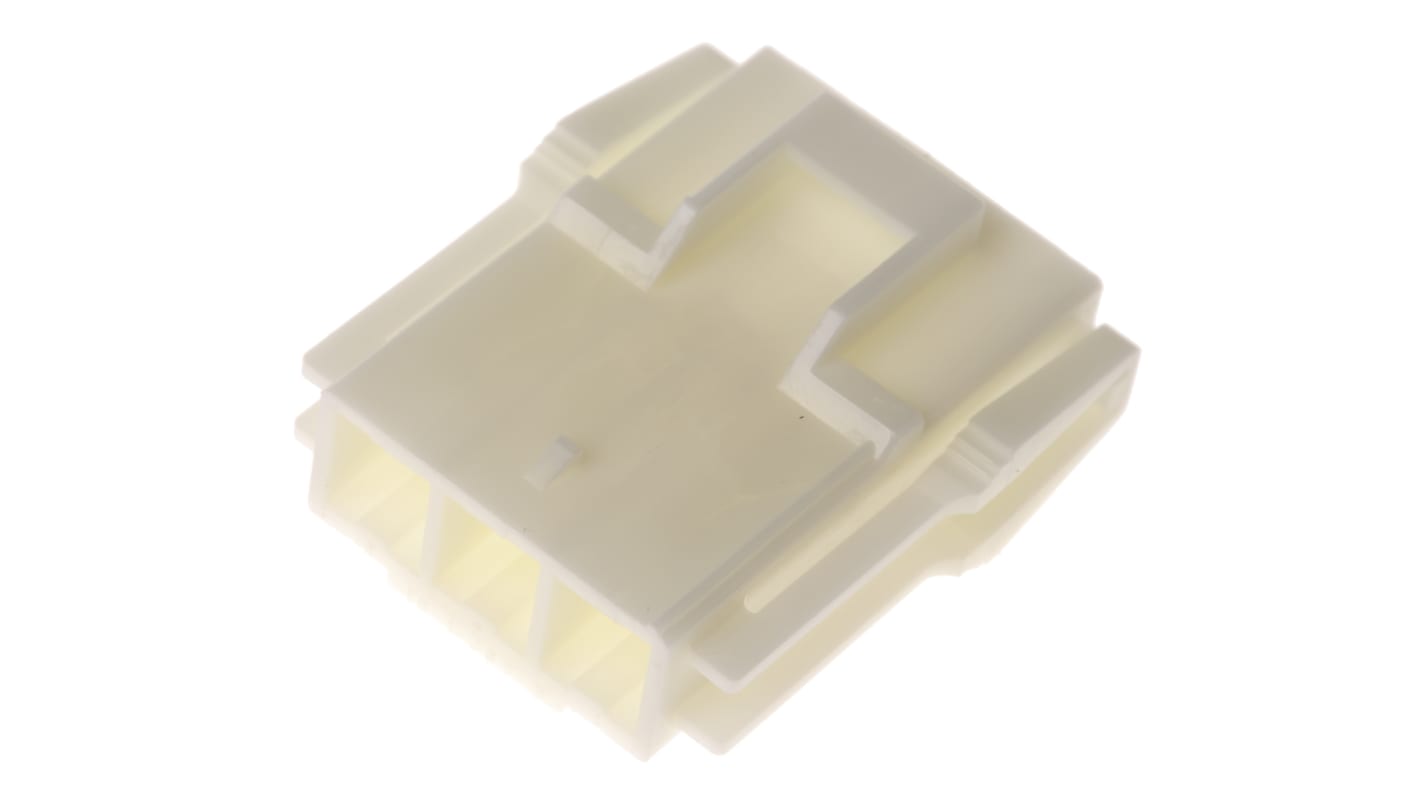 VLR-03V | JST, VL Female Connector Housing, 6.2mm Pitch, 3 Way, 1 Row | RS