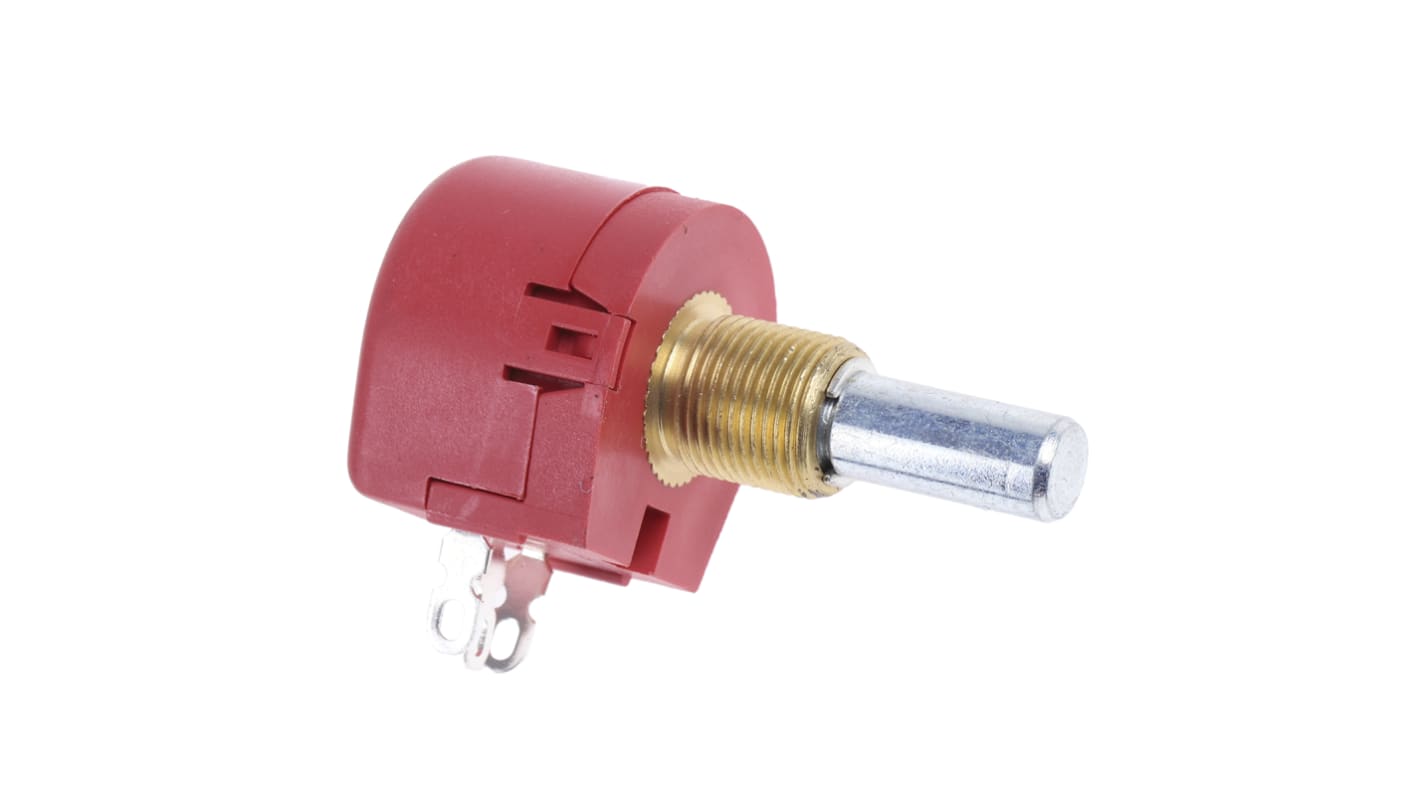 TE Connectivity 1kΩ Rotary Potentiometer 1-Gang Panel Mount, TW1102KA | RS