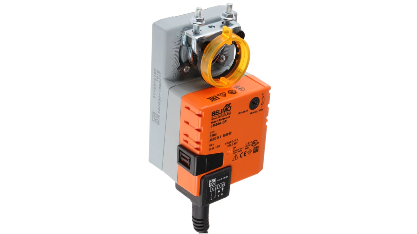LM24A-SR | Servomoteur Belimo, 24 V ac/dc, 5Nm, Modulateur | RS