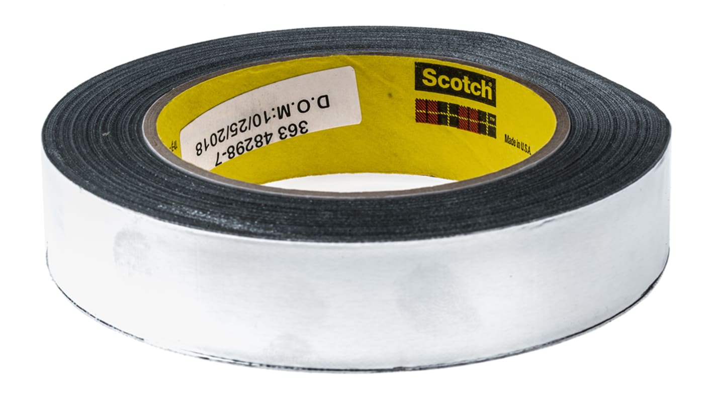 3M 363 Conductive Metallic Tape, 25mm x 33m | RS
