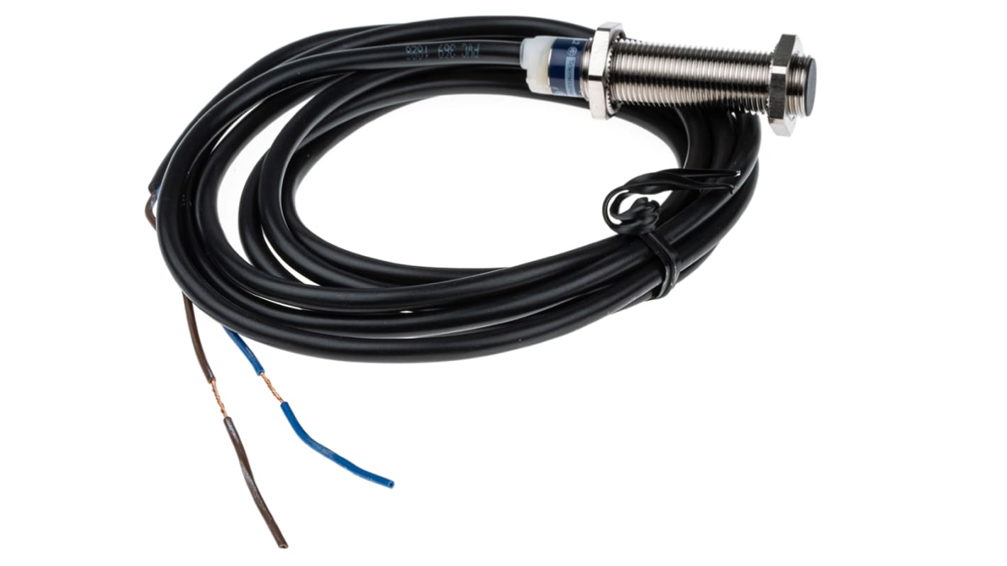 XS512B1DAL2 | Telemecanique Sensors Inductive Barrel-Style Proximity Sensor, M12 x 1, 2 mm ...