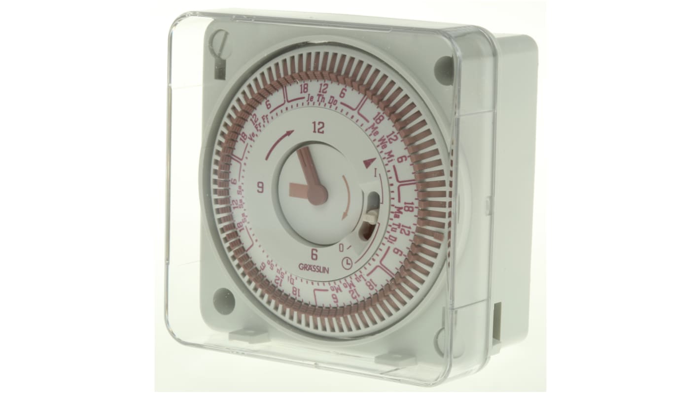 TACTIC 171.2 | Grasslin Analogue Surface Mount Timer Switch 220 → 240 V ...