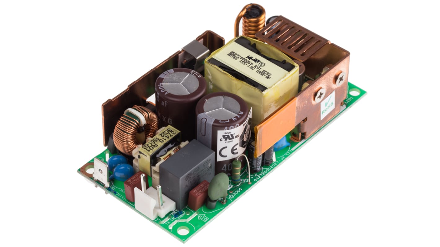 Artesyn Embedded Technologies Switching Power Supply, LPS53, 12V dc, 5 ...