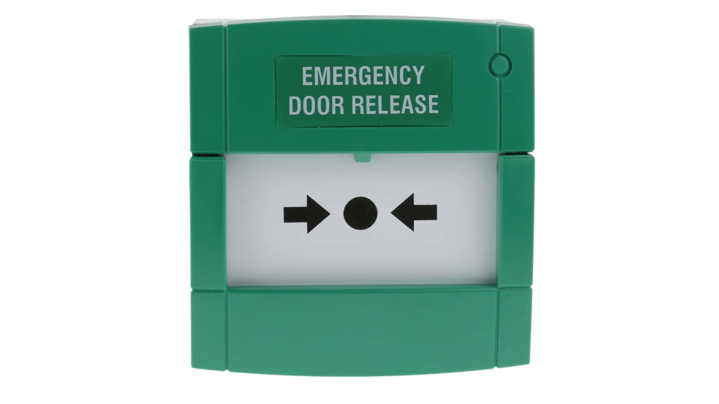 MCP3A-G000SG | KAC Green Break Glass Call Point, Break Glass Operated ...