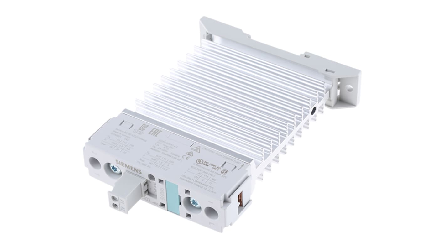3RF2320-1BA02 | Siemens Solid State Relay, 20 A Load, DIN Rail Mount ...