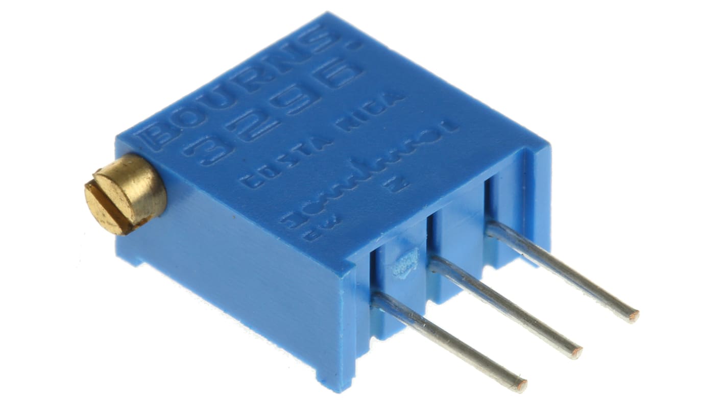 3296X-1-503LF | 50kΩ, Through Hole Trimmer Potentiometer 0.5W Side ...