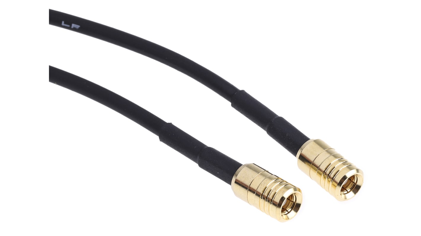 RS PRO Male SMB to Male SMB Coaxial Cable, 1m, RG174 Coaxial ...