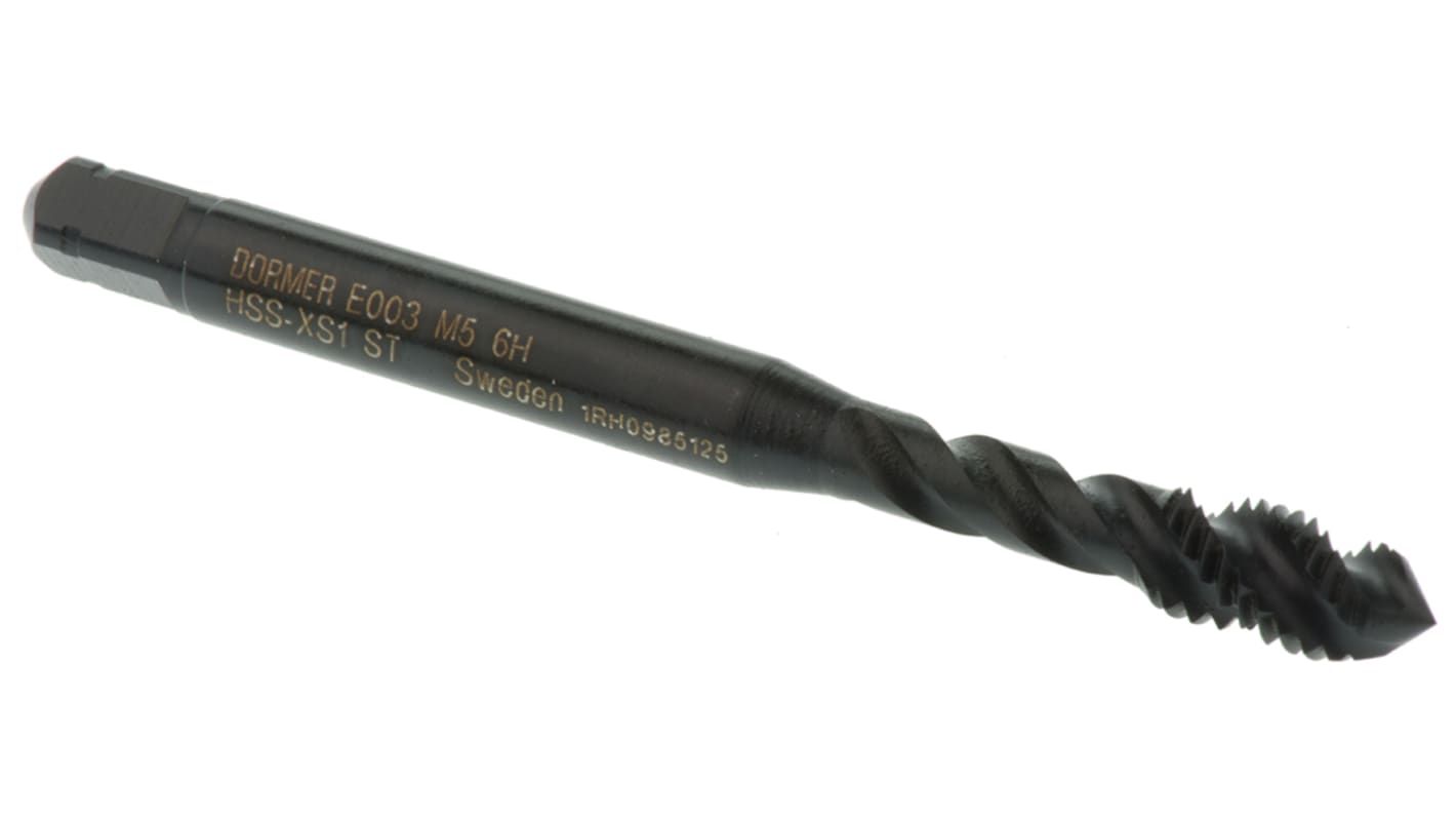 E003M5 | Dormer Threading Tap, M5 Thread, 0.8mm Pitch, Metric Standard ...
