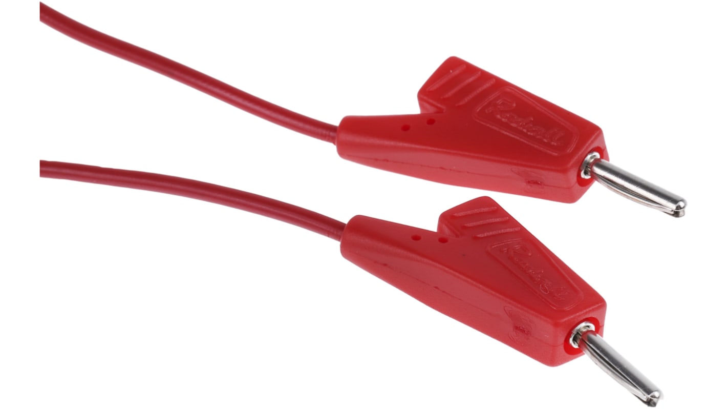 R929101/C290001-20CM | Radiall 2 mm Connector Test Lead, 5A, 250V ac ...