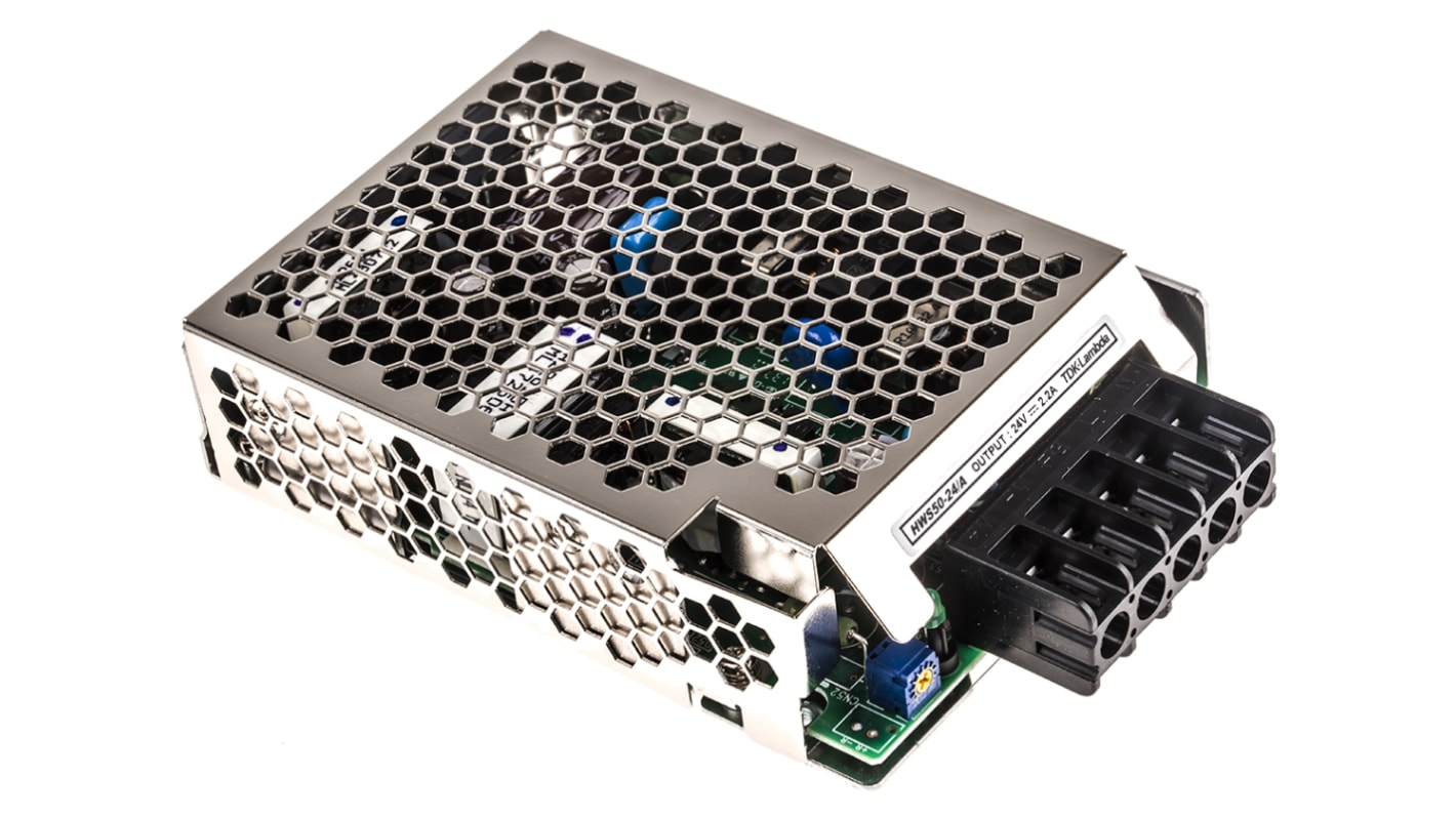 TDK-Lambda Embedded Switch Mode Power Supply (SMPS), HWS50-24A, 24V dc ...