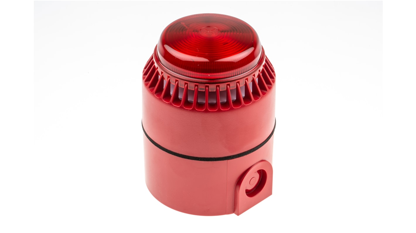 FL/RL/R/D/SEP/S | Eaton Red Sounder Beacon, 18 → 24 V dc, IP55, IP65 ...