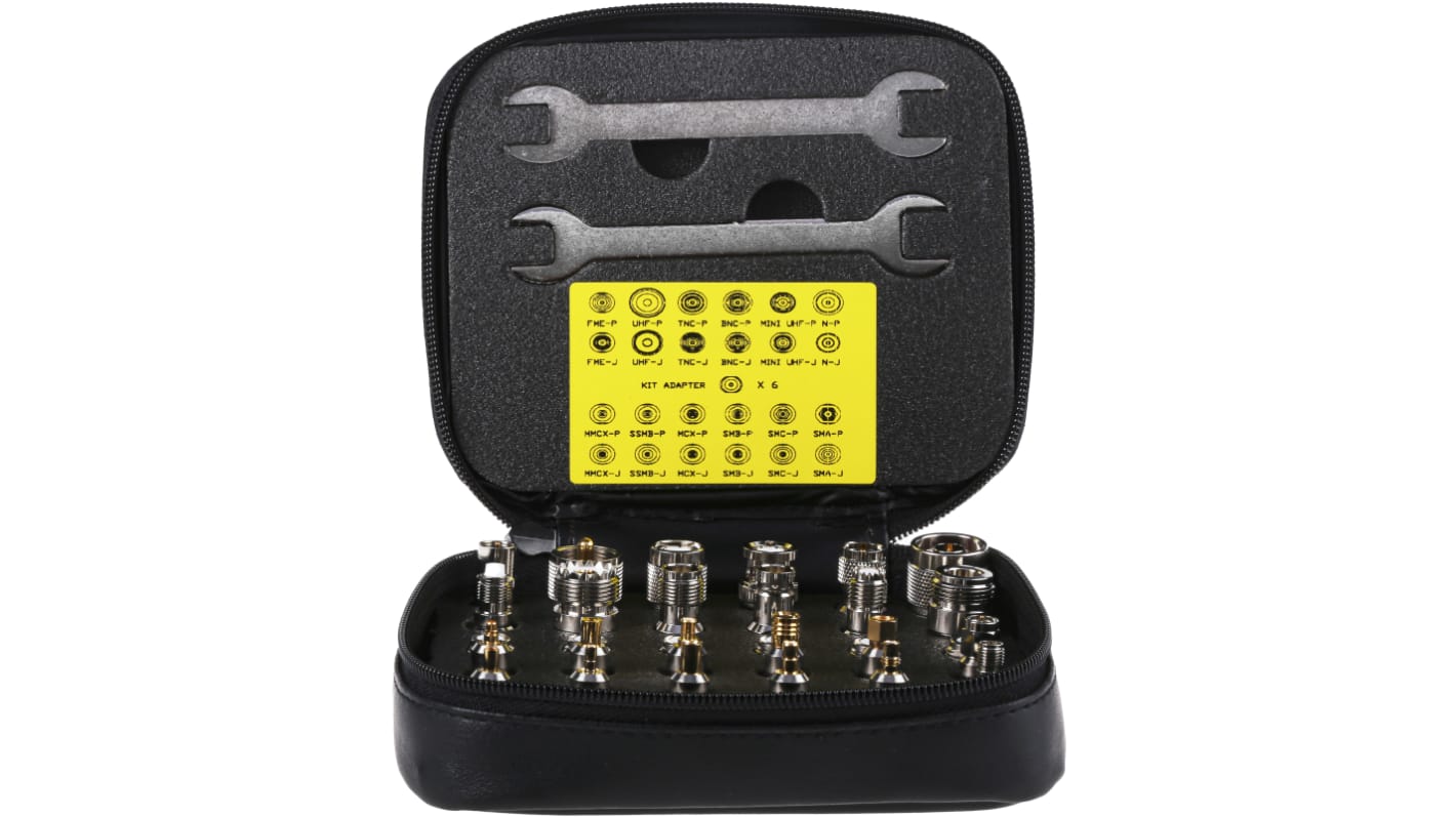 RS PRO RF Connector Kit RF Coaxial Inter Series Adapter Kit 2 x ...