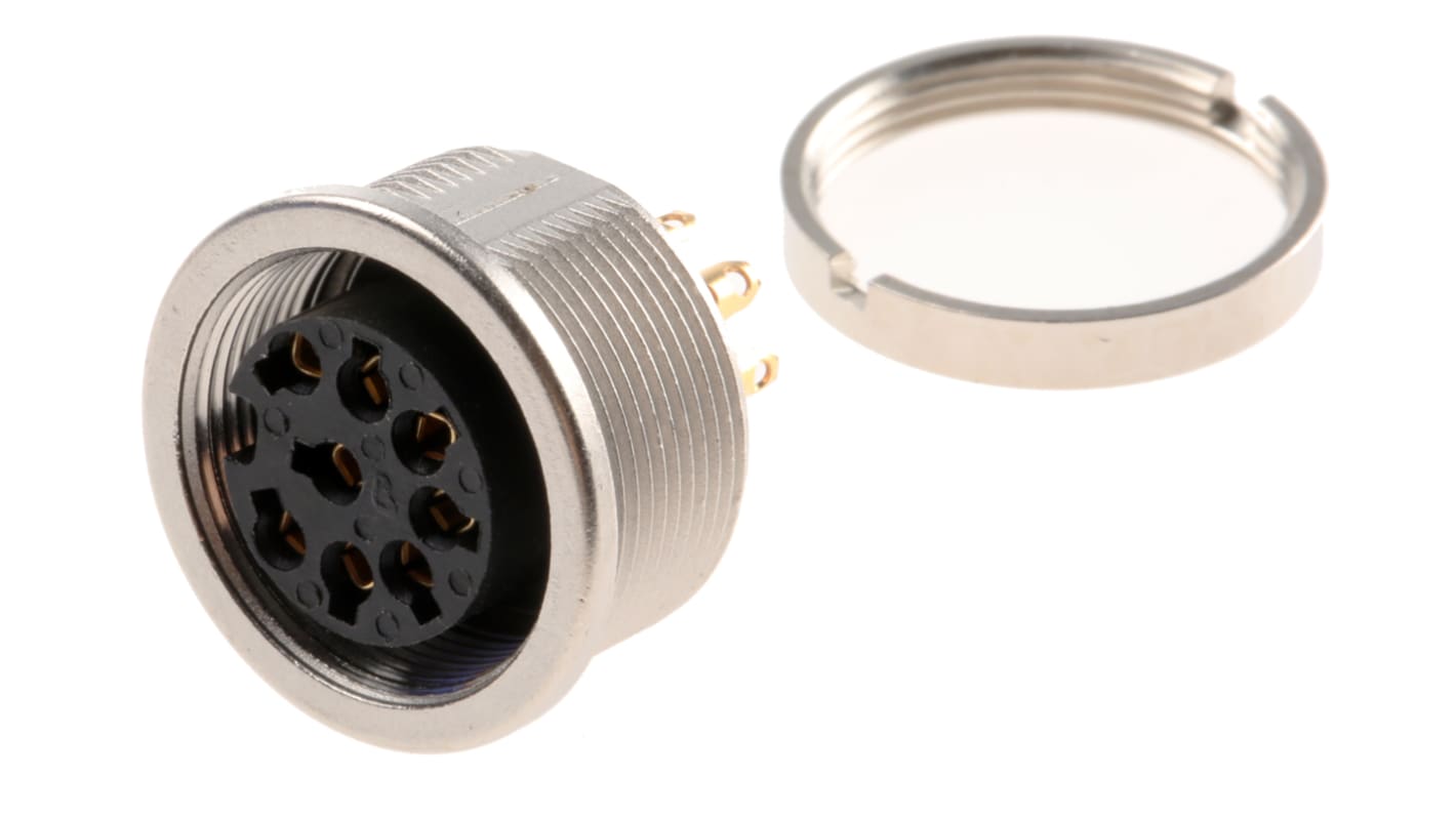 0304 08 | Lumberg 8 Pole Din Socket, DIN EN 60529, 60 V ac IP68, Female ...