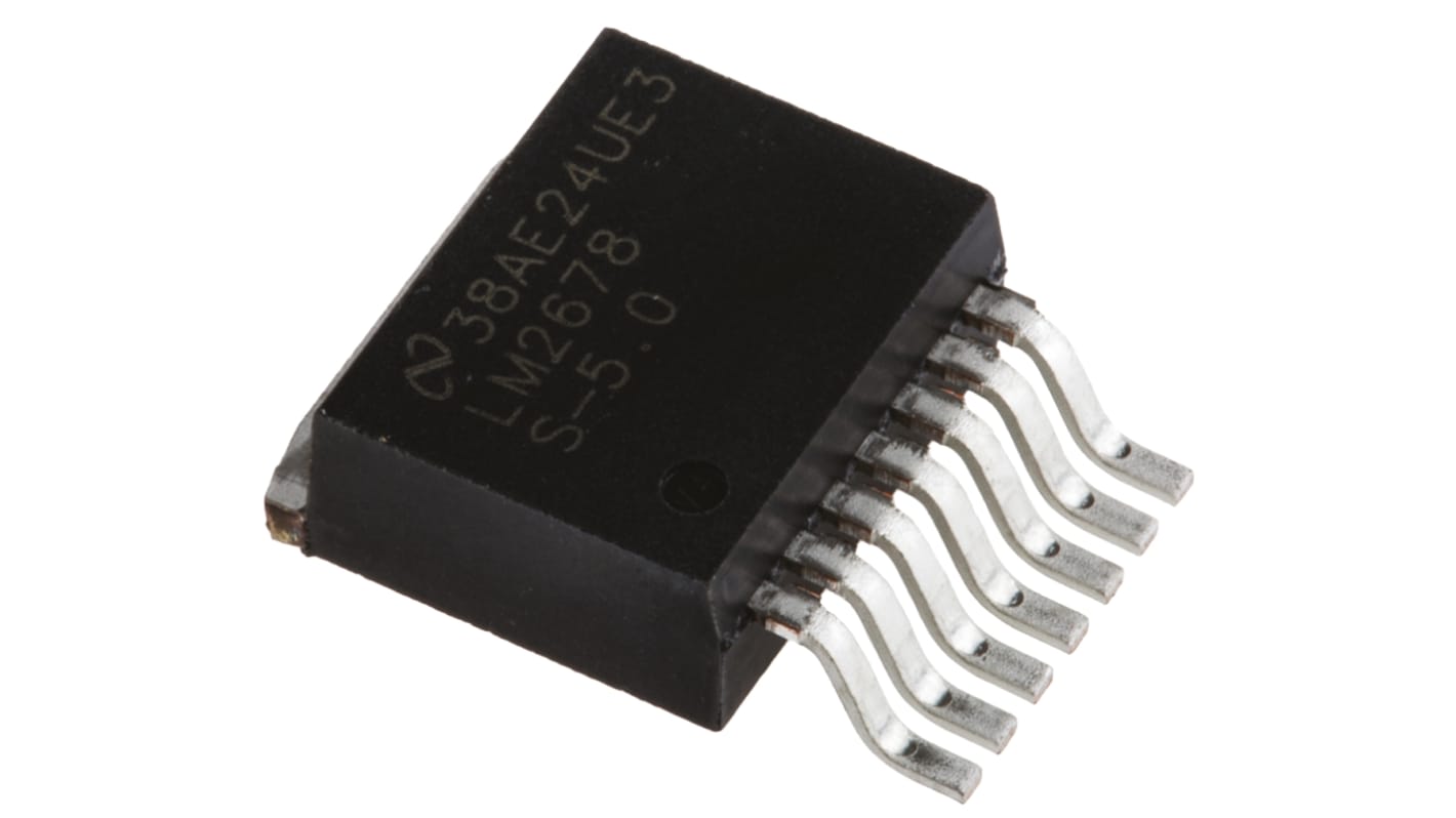 Texas Instruments, LM2678S-5.0/NOPB Step-Down Switching Regulator, 1-Channel 5A 7-Pin, D2PAK | RS