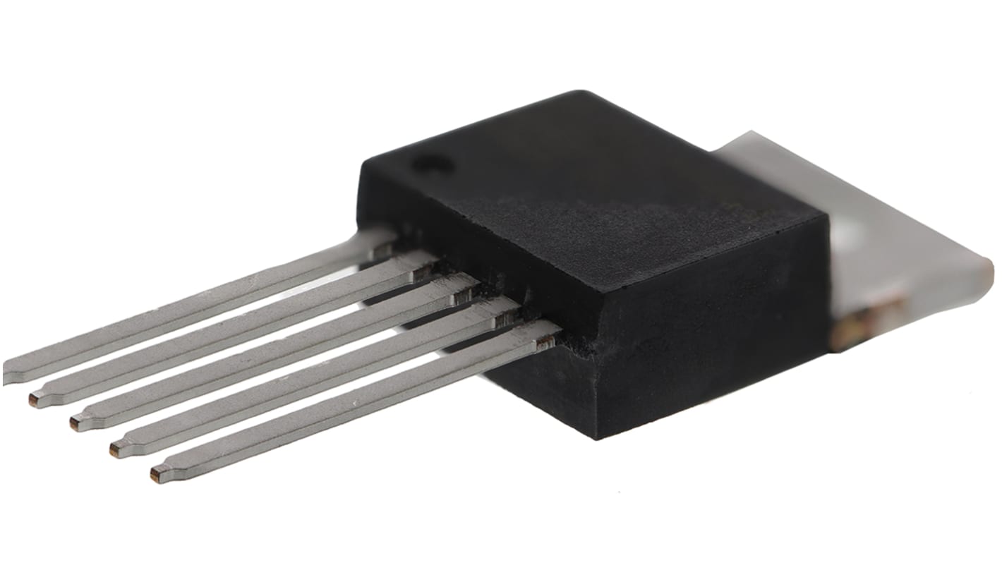 Texas Instruments, LM2575T-ADJ/NOPB Step-Down Switching Regulator, 1-Channel 1A Adjustable 5-Pin ...