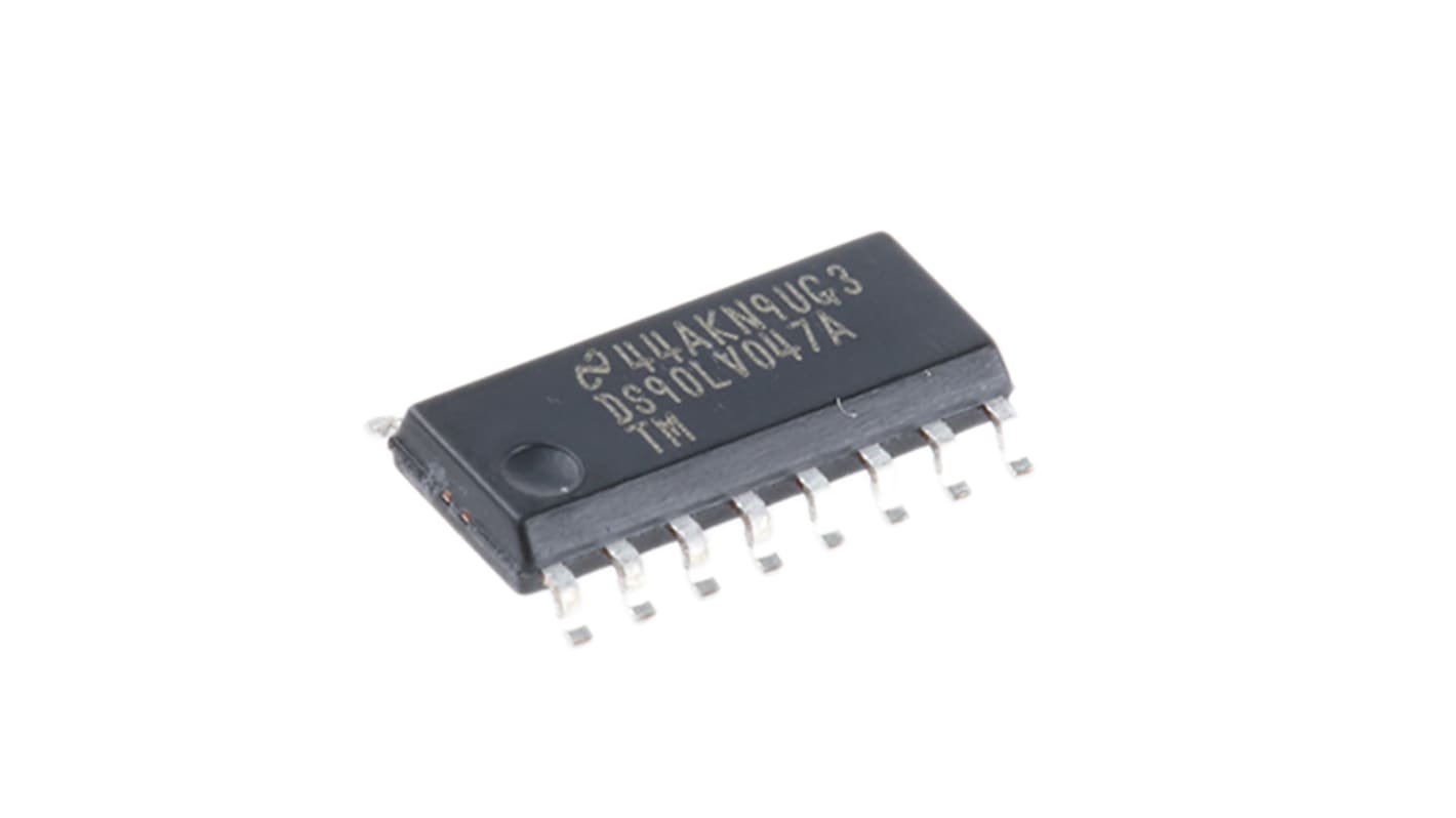 Texas Instruments DS90LV047ATM/NOPB, LVDS Transmitter Quad CMOS, TTL ...