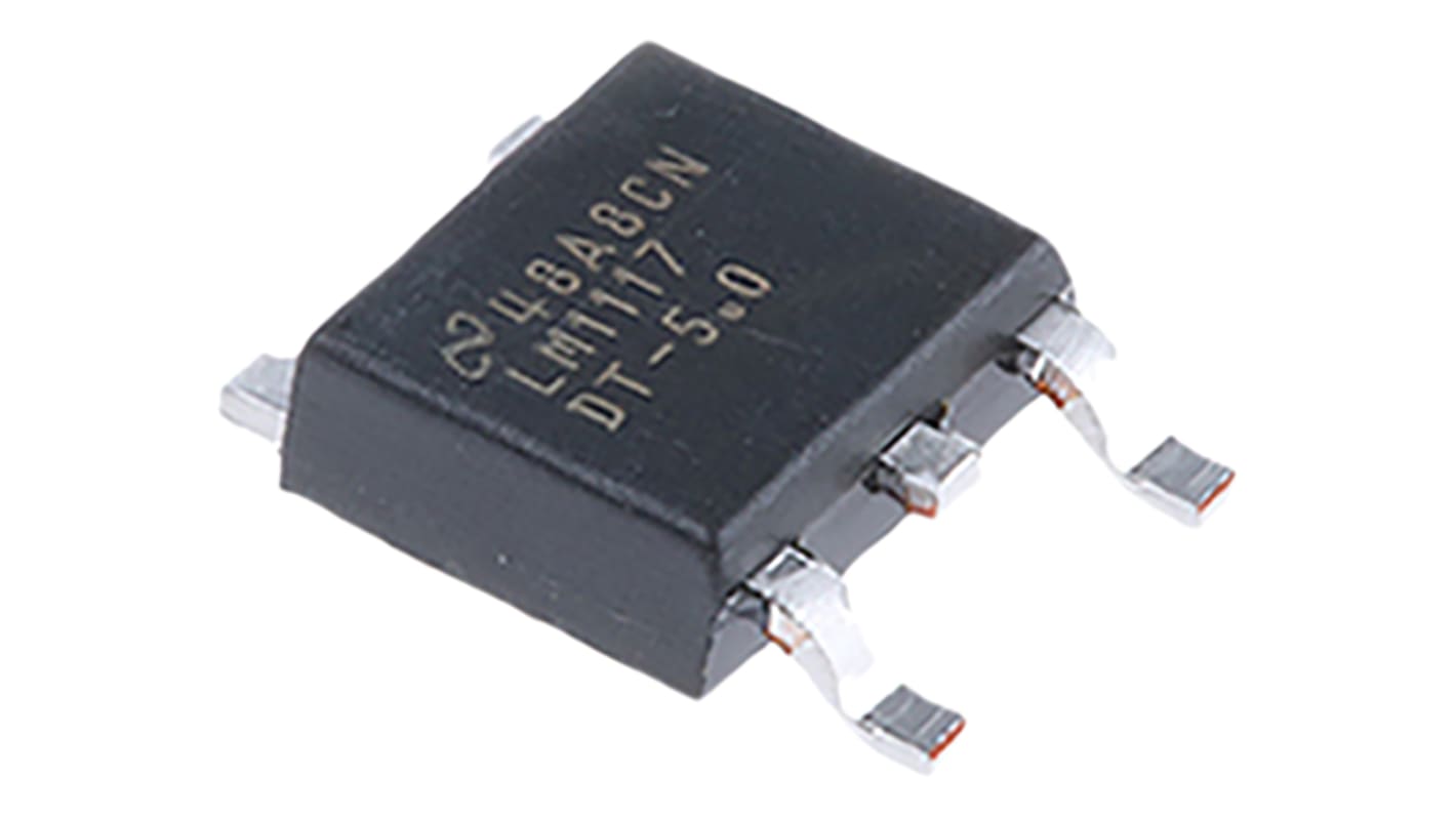 Texas Instruments LM1117DT-5.0/NOPB, LDO Regulator, 800mA, 5 V, ±1% 3-Pin, DPAK | RS
