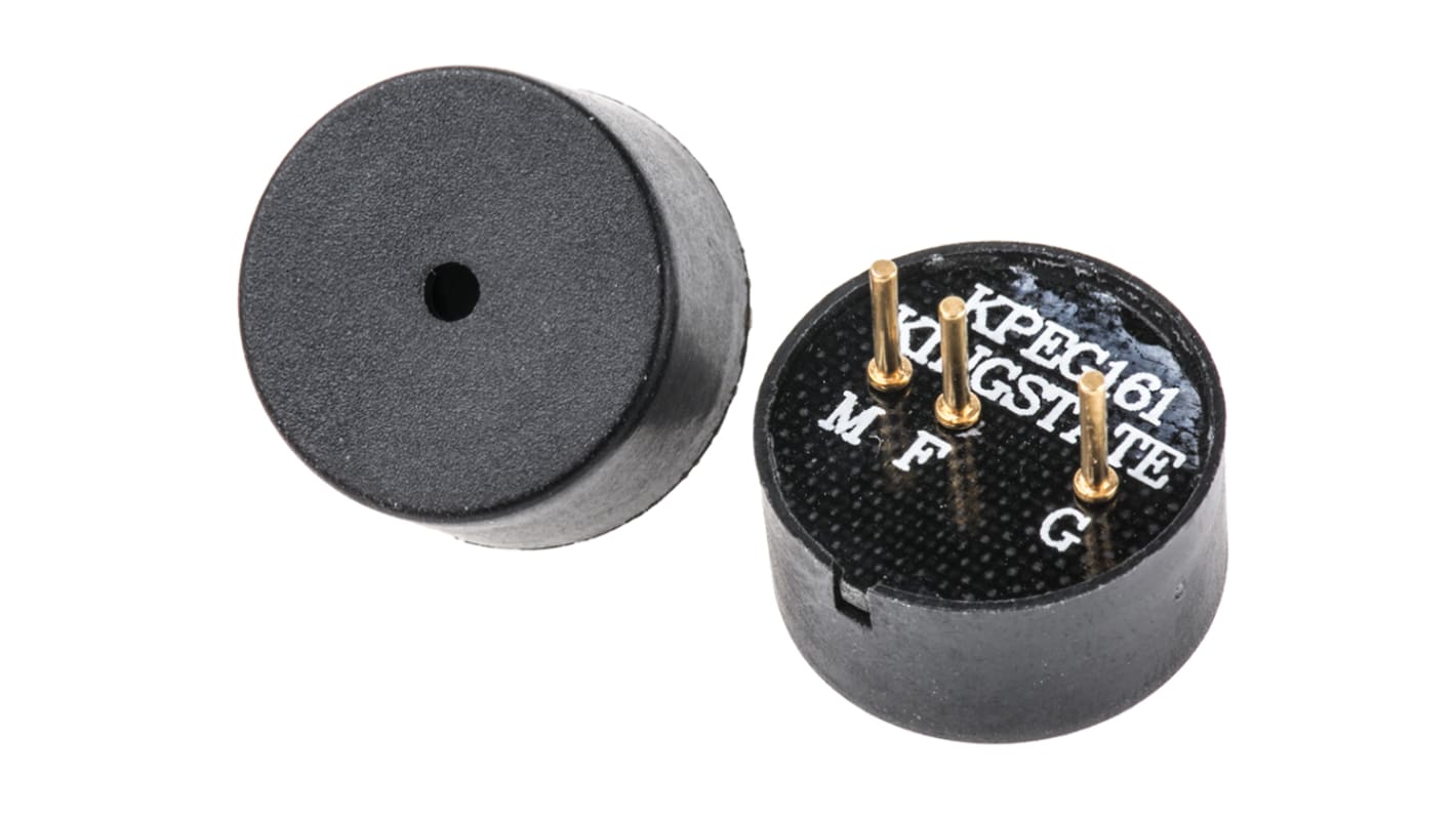 RS PRO 70dB Through Hole Continuous Internal Piezo Buzzer, 13.8 (Dia ...