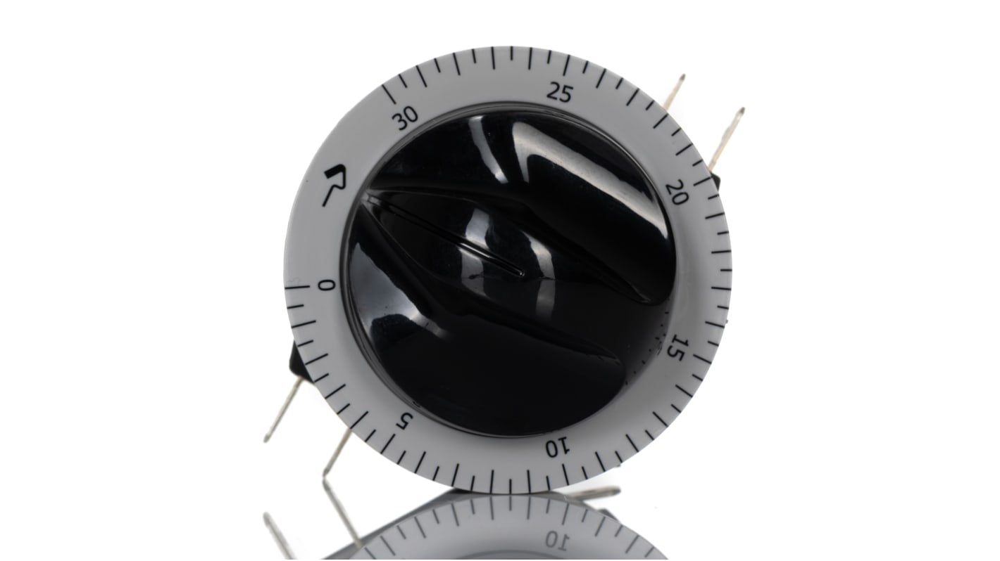 RS PRO Panel Mount Timer Relay, 0 → 30min, DPDT | RS