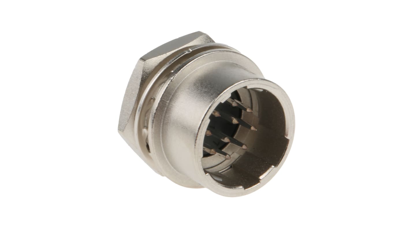 HR10A-10R-10P(73) | Hirose HR10 Series Male Panel Mount Circular Connector, 10 contacts Plug and ...