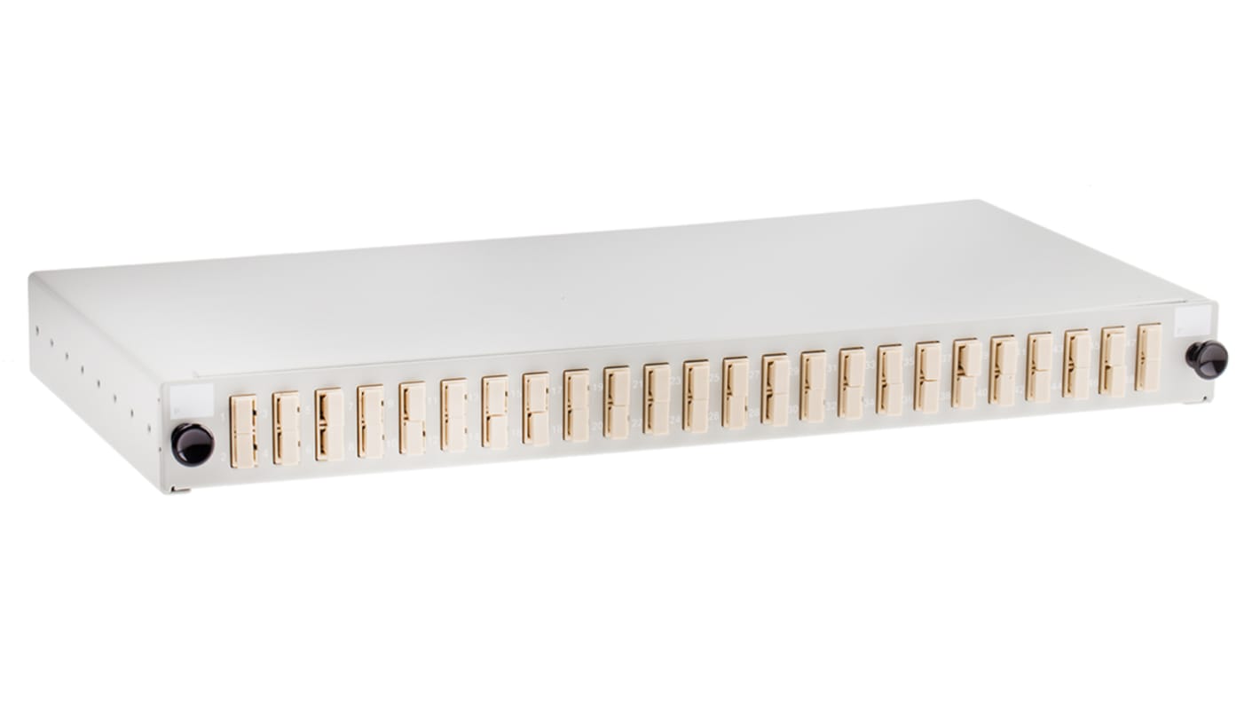 RS PRO 24 Port SC Multimode Duplex Fibre Optic Patch Panel With 24 ...