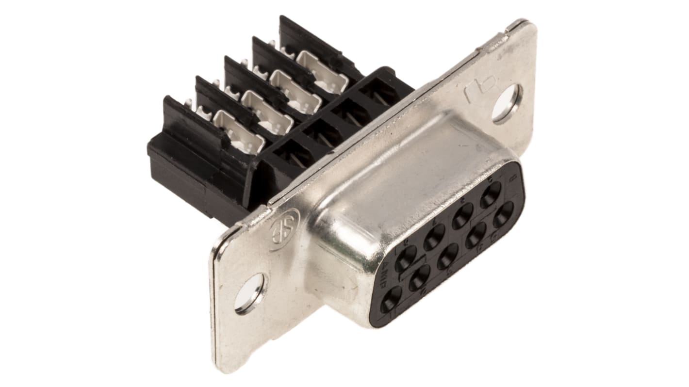 1-745491-7 | TE Connectivity Amplimite HDE-20 9 Way Cable Mount D-sub Connector Socket, 2.74mm ...