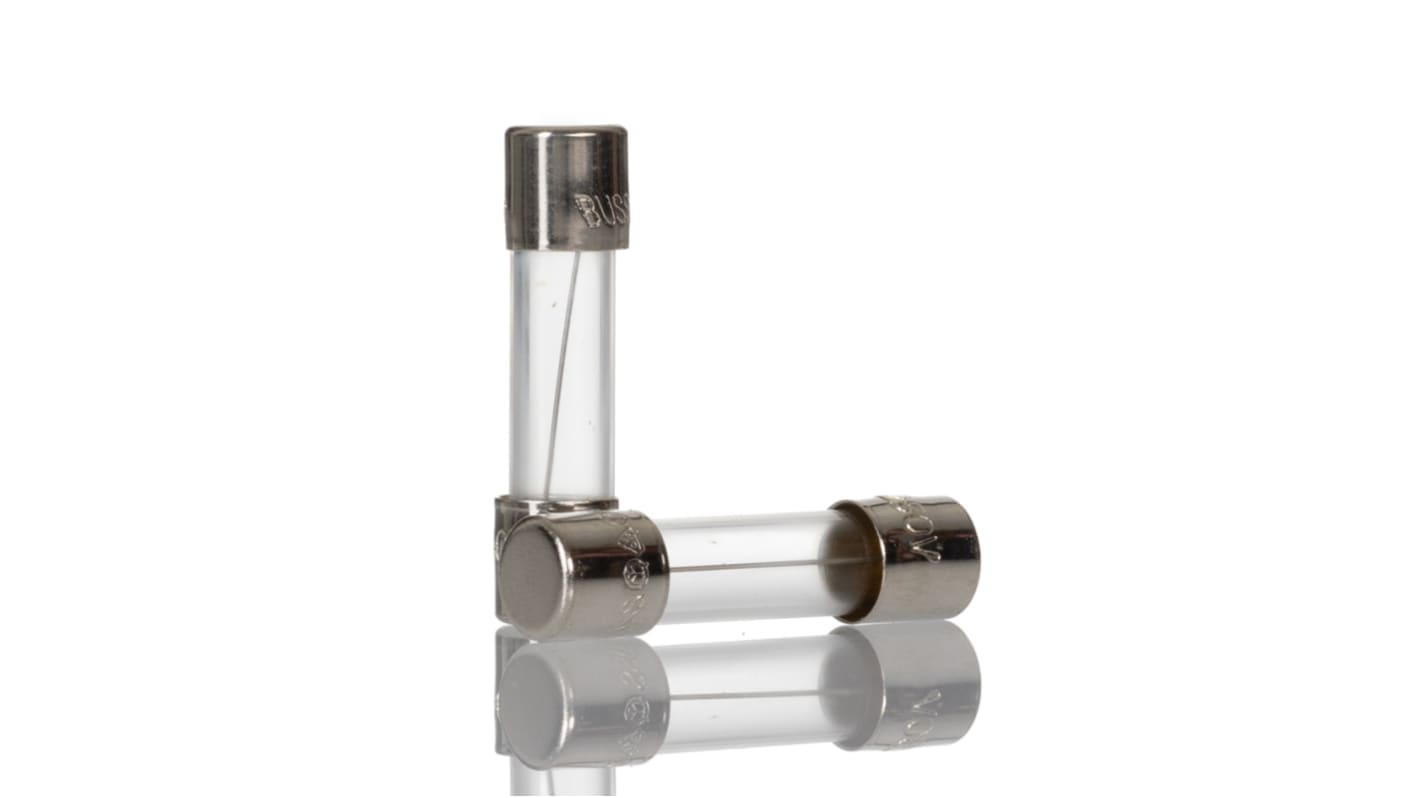 S500-8-R | Eaton 8A F Glass Cartridge Fuse, 5 x 20mm | RS