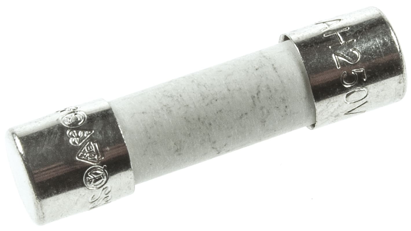 S505-2.5-R | Eaton 2.5A T Ceramic Cartridge Fuse, 5 x 20mm | RS