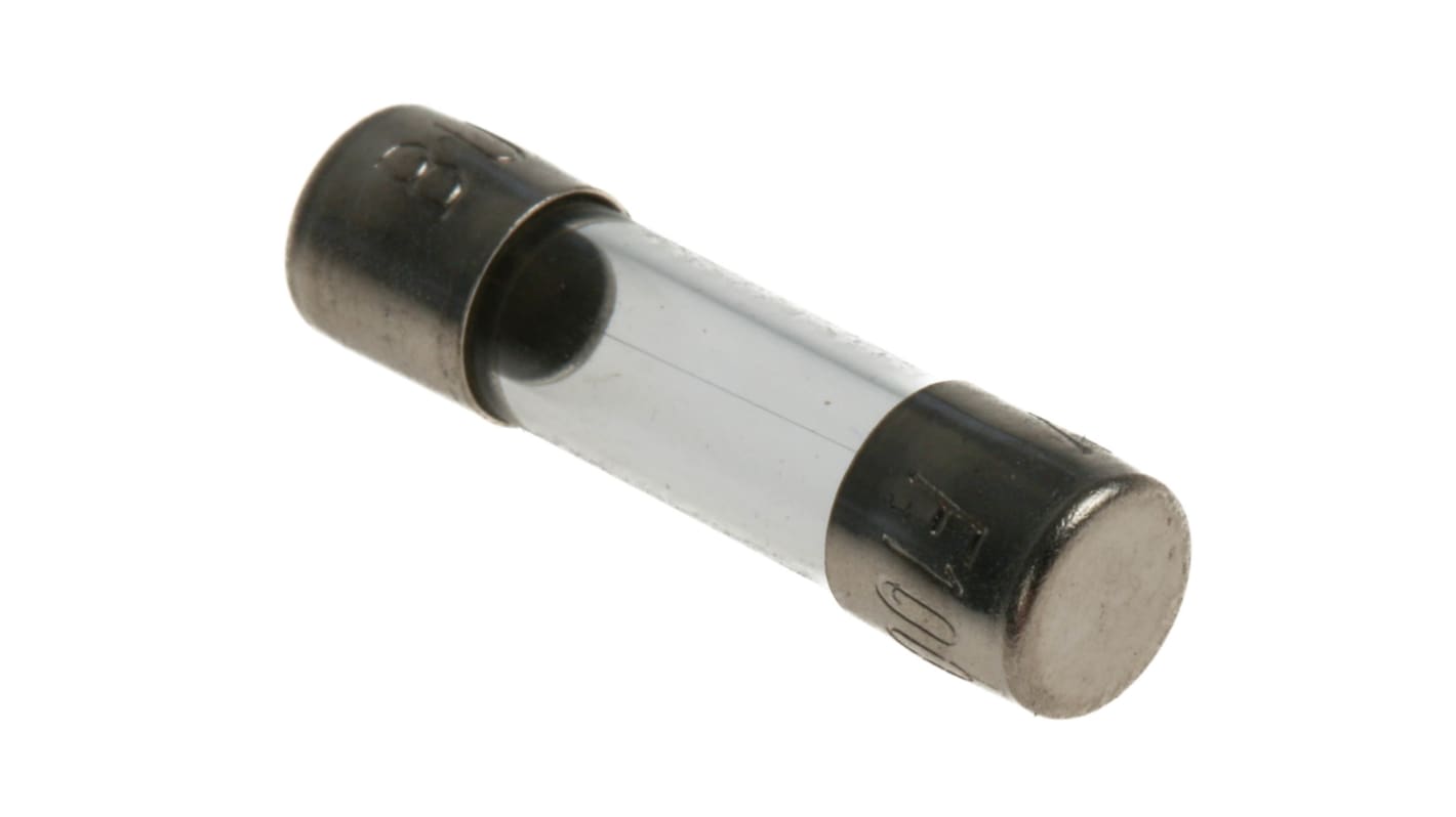 S500-100-R | Eaton 100mA F Glass Cartridge Fuse, 5 x 20mm | RS