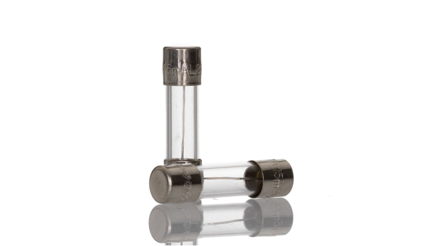 S506-315-R | Eaton 315mA T Glass Cartridge Fuse, 5 x 20mm | RS