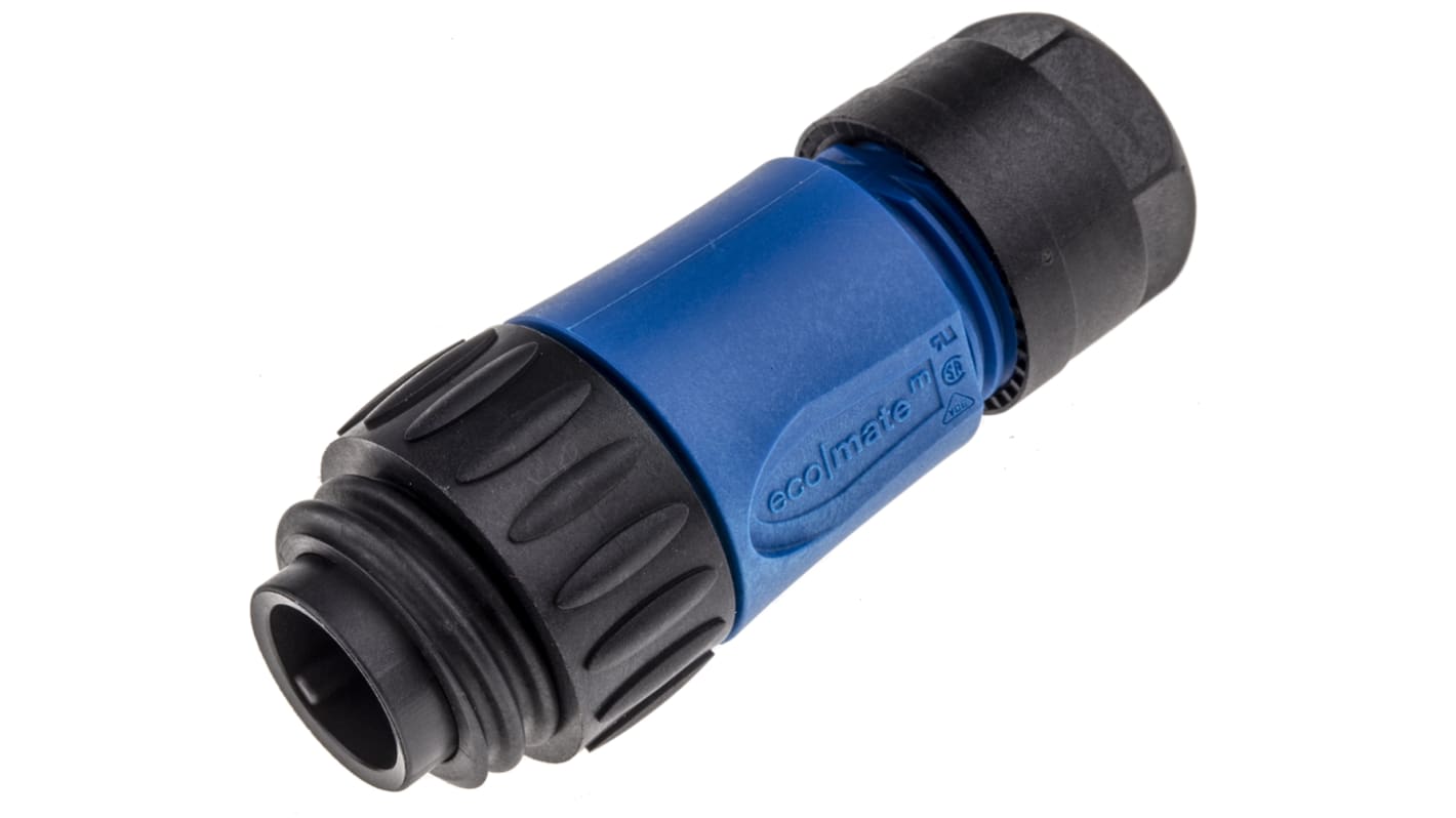 Amphenol Industrial 丸型コネクタ, 6 + PE極, スタンダード, ケーブルマウント, C01610H00601010 | RS