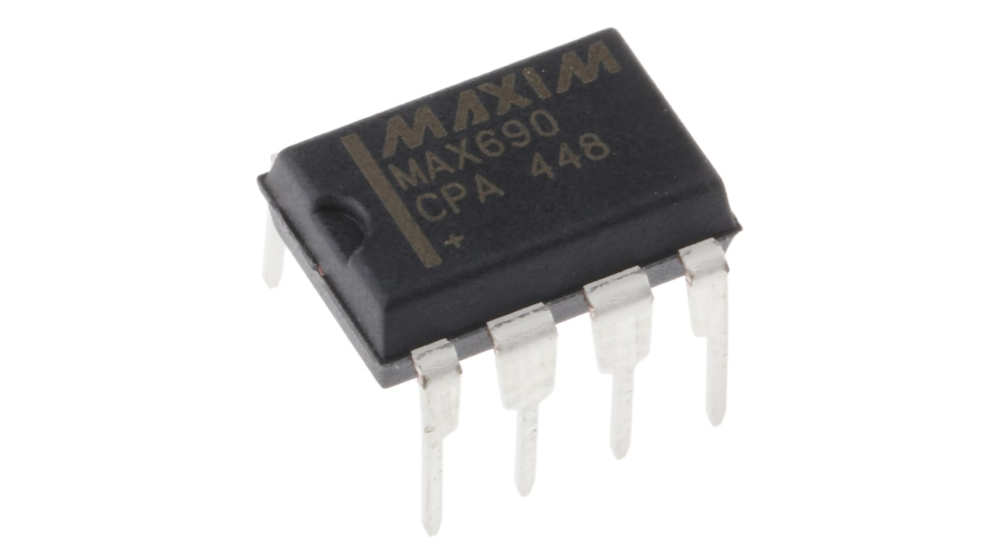 MAX690CPA+ | Maxim Integrated 電圧監視 IC 1チャンネル, 8-Pin PDIP | RS