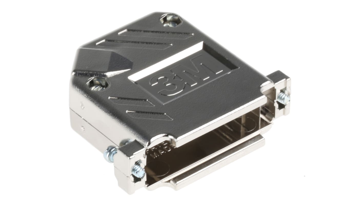 3357-6525-1C | 3M 3357 Series ABS Angled D Sub Backshell, 25 Way | RS