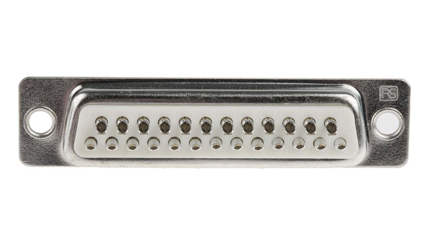 RS PRO Sub-D Steckverbinder B Stecker , 25-polig / Raster 2.77mm, Tafelmontage Lötanschluss | RS