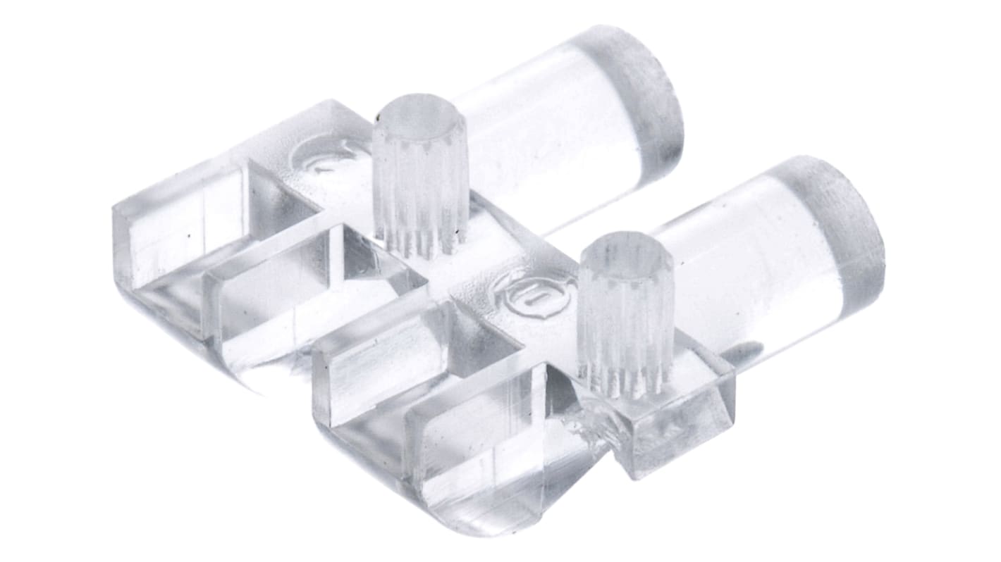 515-1071F Dialight, PCB Mounted 2-Way Right Angle LED Light Pipe, Clear ...