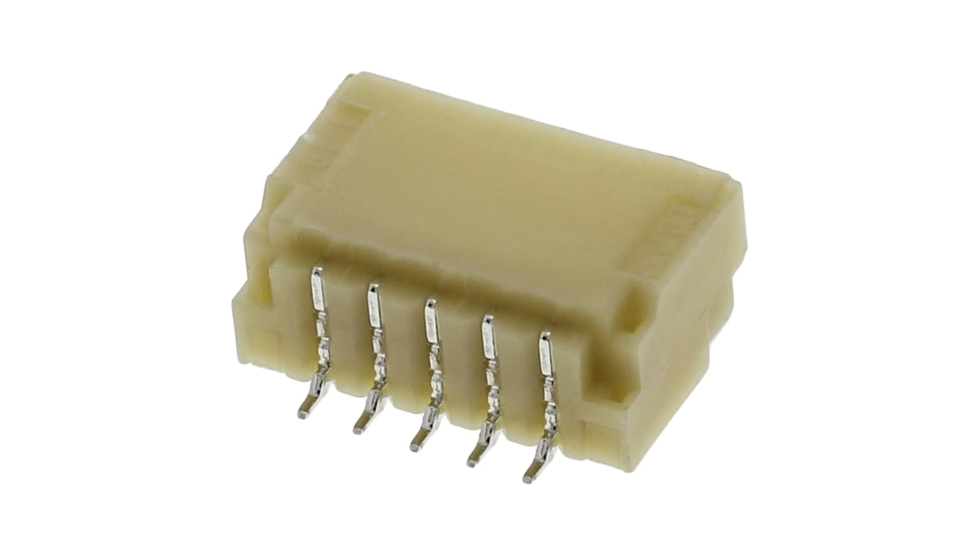 JST 基板接続用ピンヘッダ 5極 1.0mm 1列 SM05B-SRSS-TB (LF)(SN) | RS