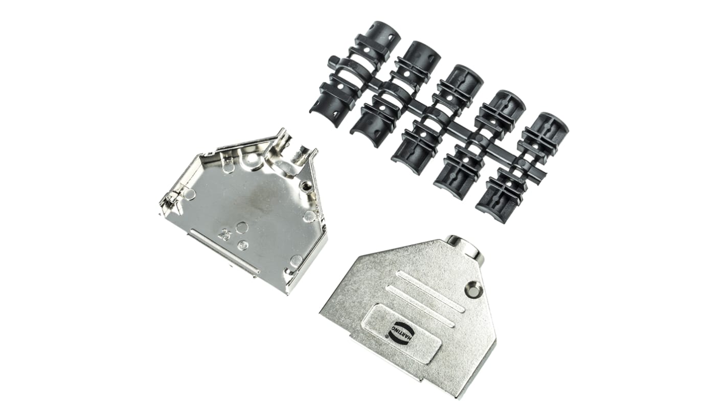 09670250348 | HARTING Metal D Sub Backshell, 25 Way | RS