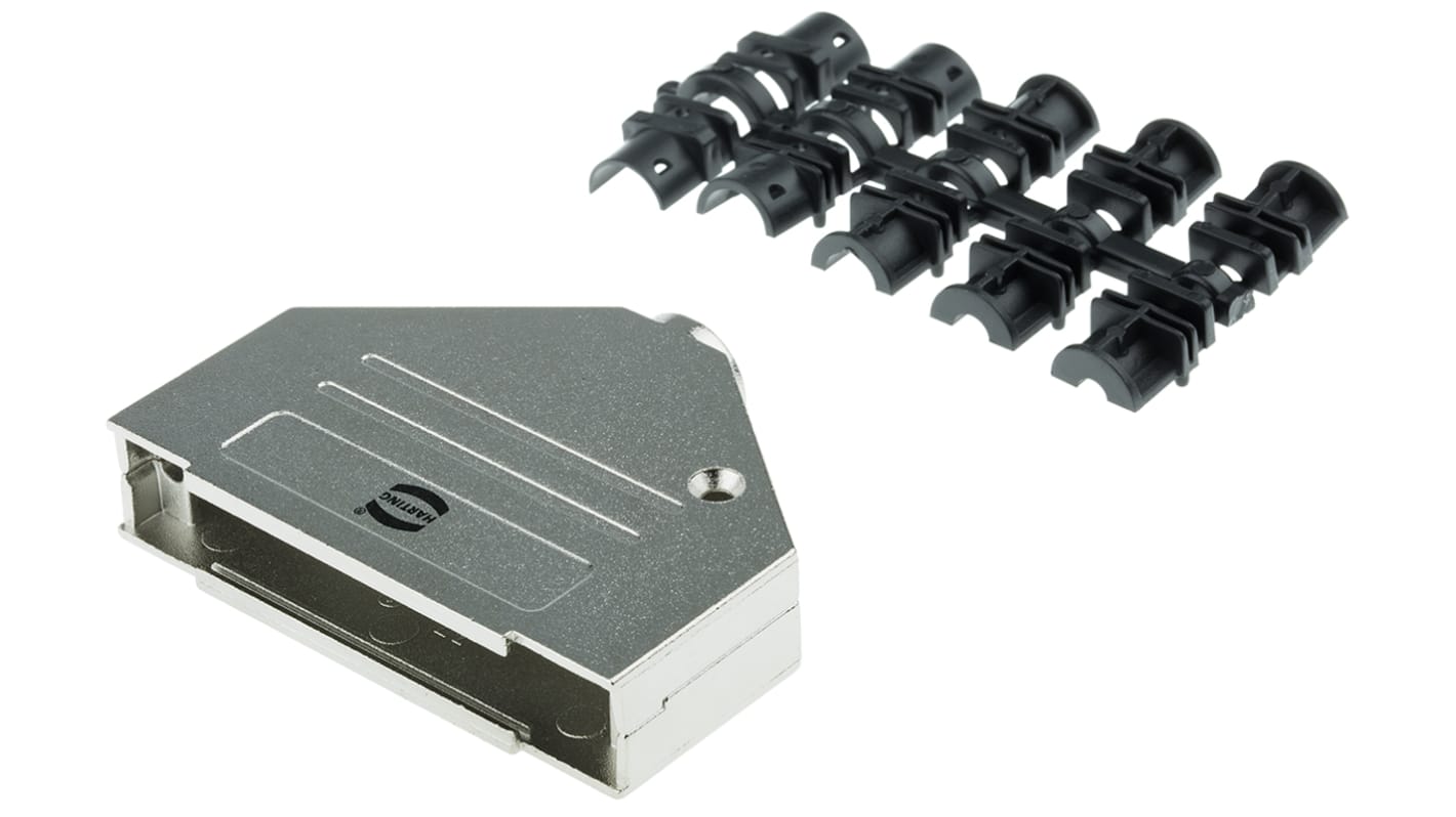 09670370348 | HARTING Metal D Sub Backshell, 37 Way | RS