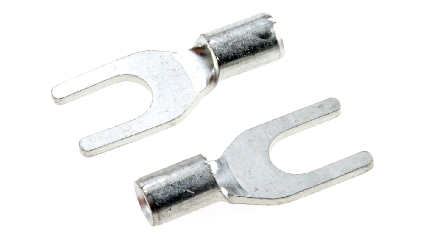 1.25-YS3A | JST Uninsulated Crimp Spade Connector, 0.2mm² to 1.65mm², 22AWG to 16AWG, 3.5mm Stud ...