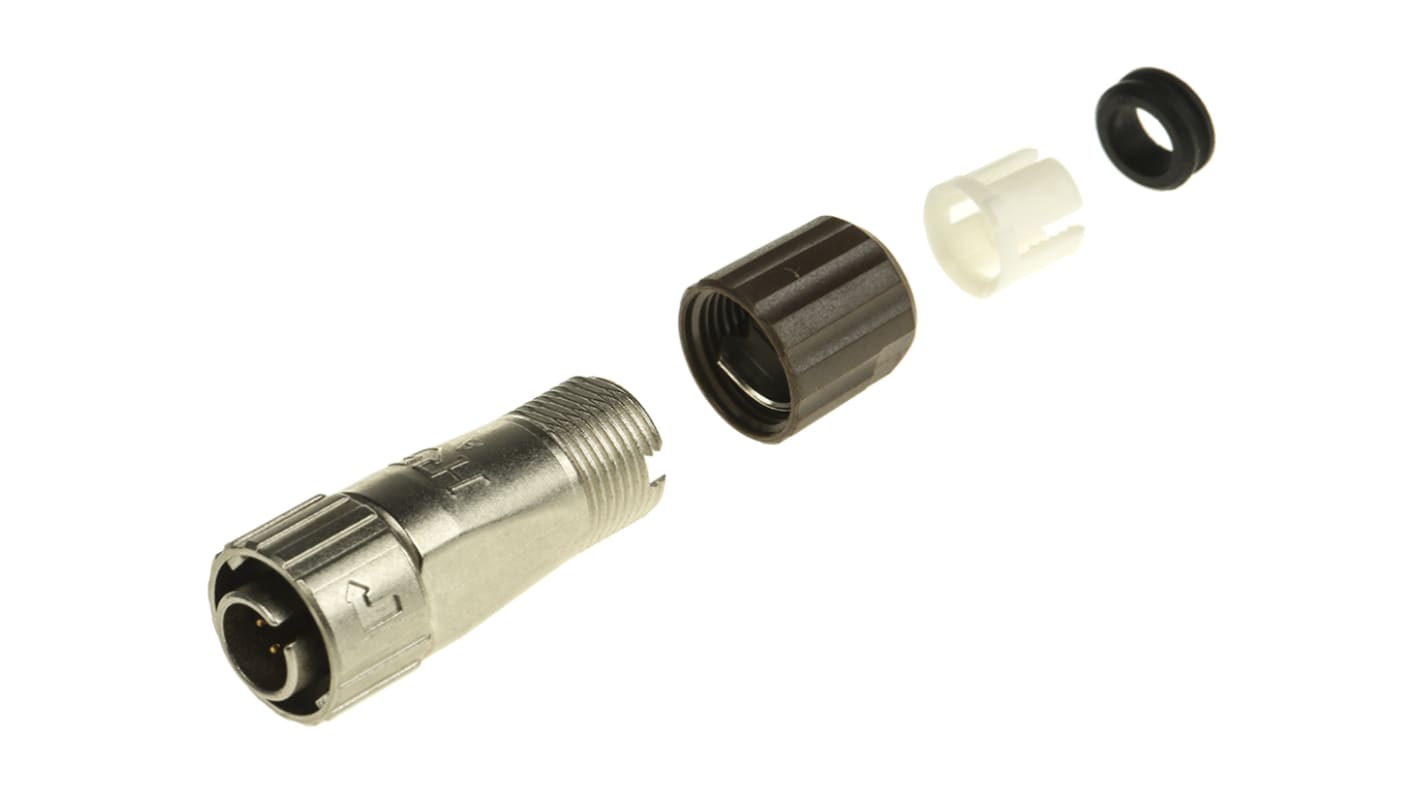LF07WBP-6P | Hirose Connector, 6 Contacts, Cable Mount, Miniature ...