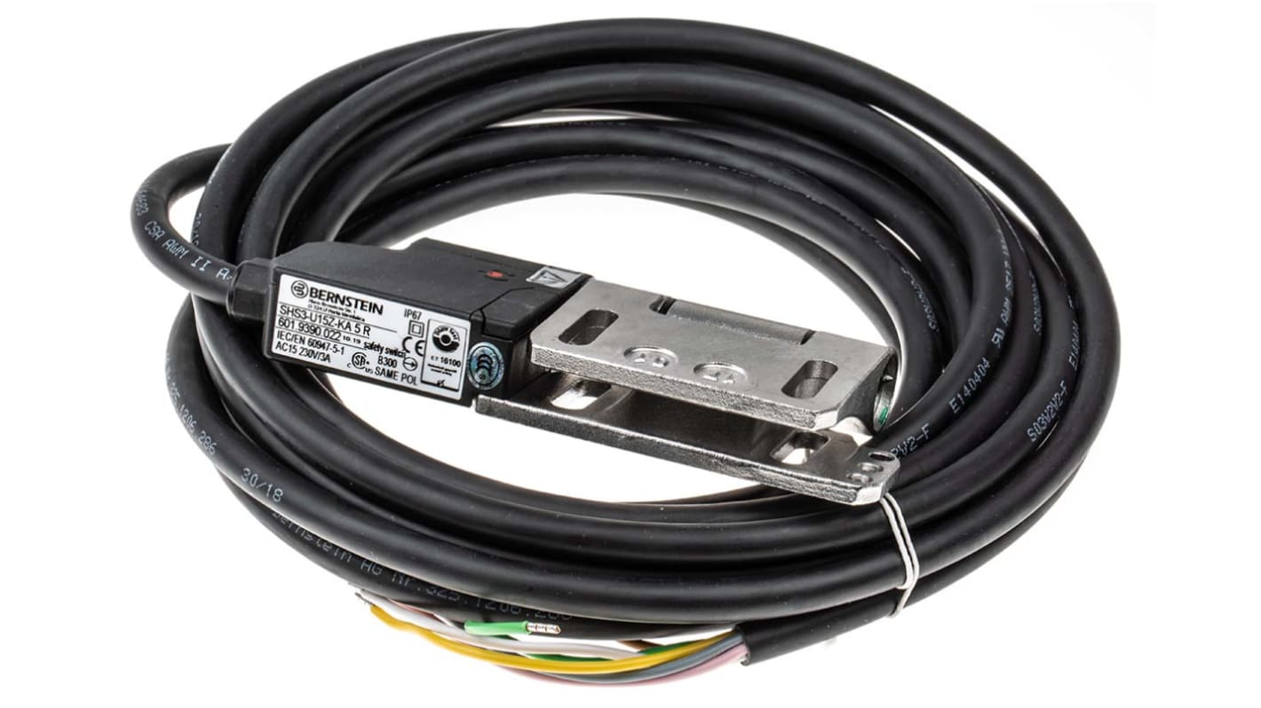 6019390022 SHS3-U15Z-KA 5 R | Bernstein AG SHS Safety Hinge Switch, NO ...