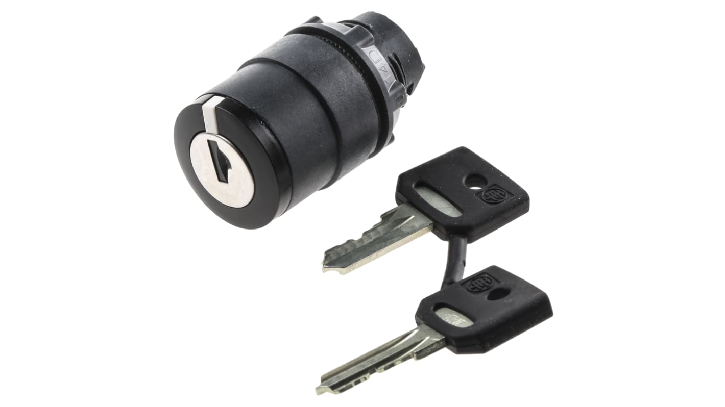 ZB5AG212 | Schneider Electric Harmony XB5 2-position Key Switch Head, Latching, 22mm Cutout | RS